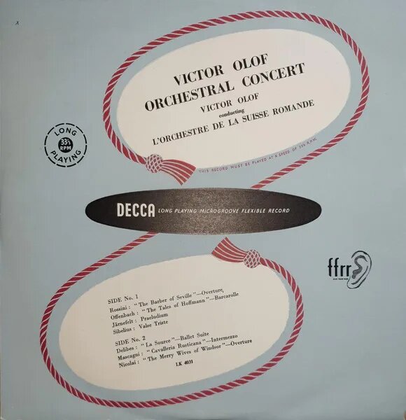 Victor Olof Orchestral Concert
