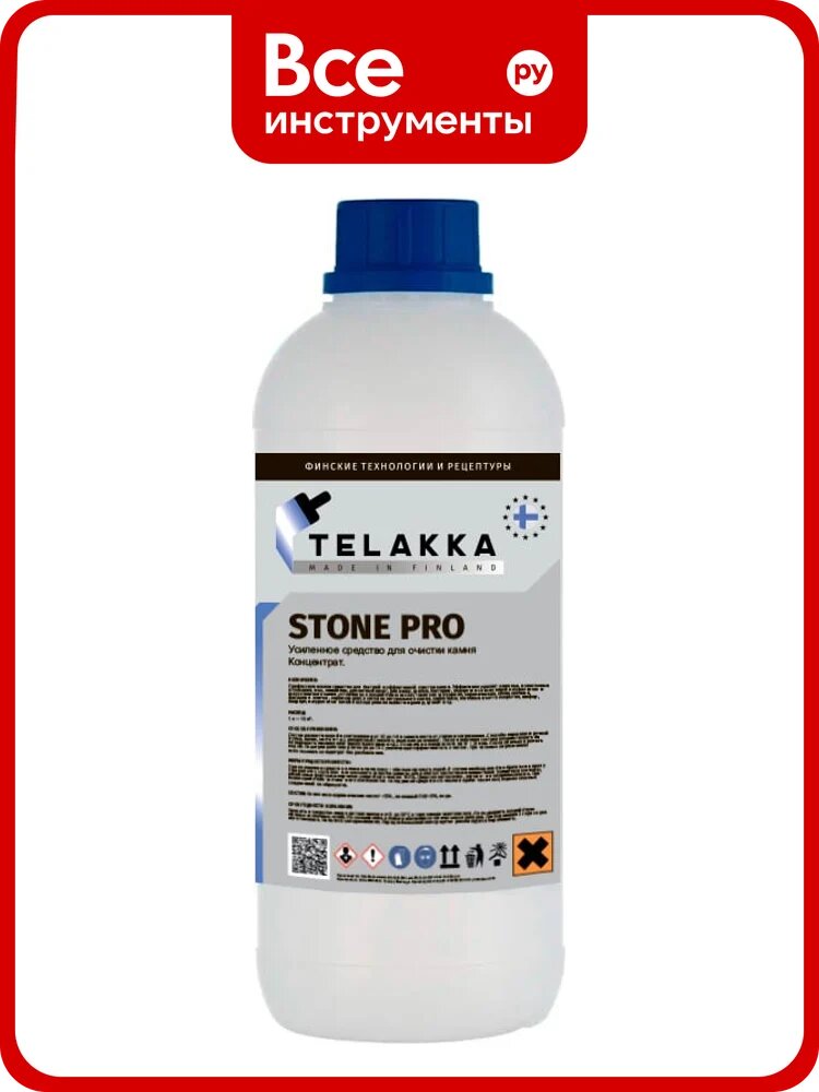 Усиленное средство для очистки камня Telakka STONE PRO 1л 4673763647520