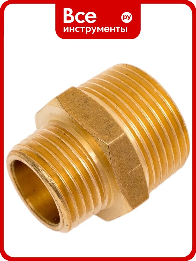 Соединитель резьбовой наруж. резьба 3/4x1/2 Эврика ER-MM12/08 935787