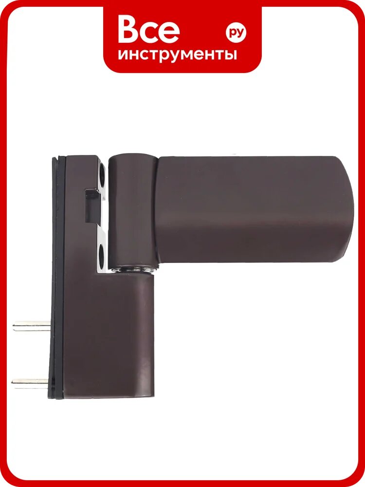 Петля DORF PS27 для ПВХ дверей (аналог Roto PS27) 150 кг, 105 мм, коричневая 8019 DORF_PS27_ALL_150_8019(515al )