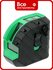 Лазерный уровень ADA ARMO 2D GREEN Basic Edition, зеленый луч, 2 луча, 40 м, 70 ...