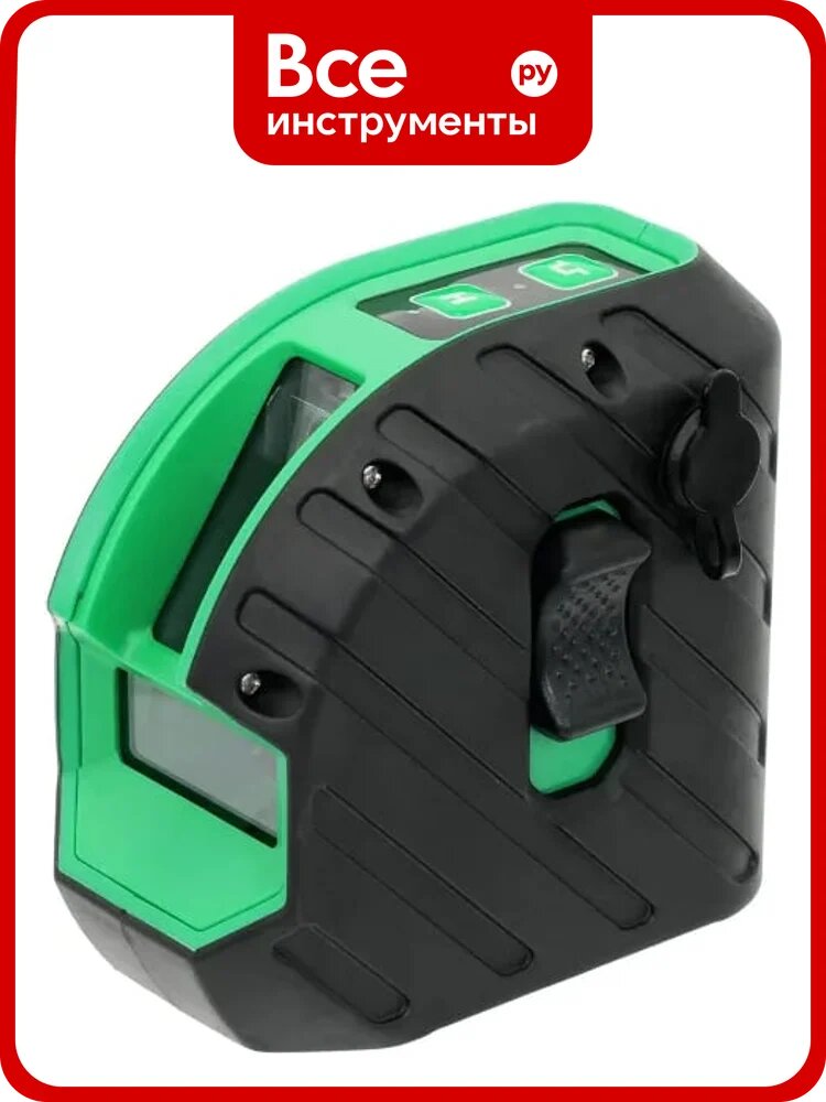 Лазерный уровень ADA ARMO 2D GREEN Basic Edition, зеленый луч, 2 луча, 40 м, 70 м