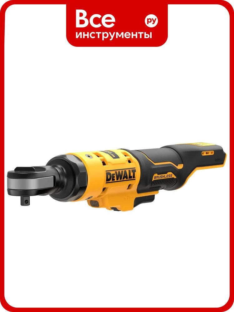 Аккумуляторный угловой гайковерт DEWALT DCF503N, 12В, 81.3Нм, 250об/мин, без аккумулятора и зарядного устройства DCF503N-XJ