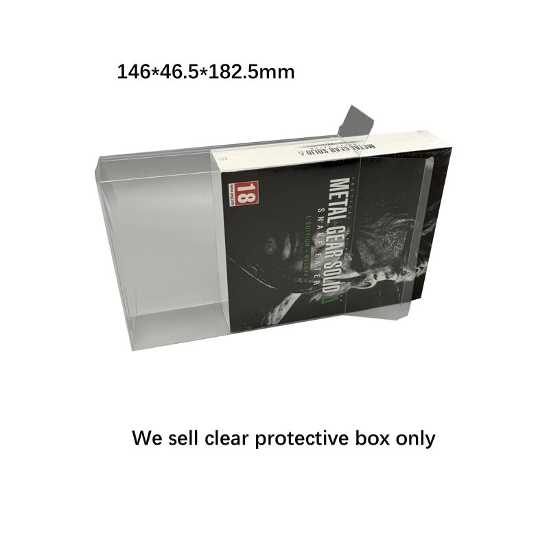 Прозрачный чехол для PS5 Metal Gear Solid 3: Snake Eater L'Edition Deluxe Collection xunbeifang