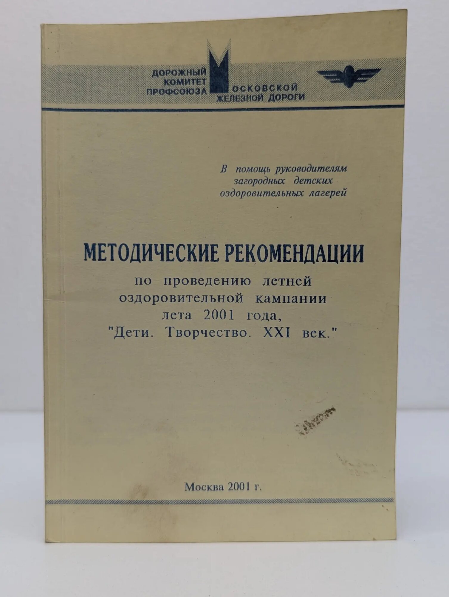 Методические рекомендации по проведению летней оздоровительной кампании лета 2001 года. Дети. Творчество. XXI век. Сборник 2001