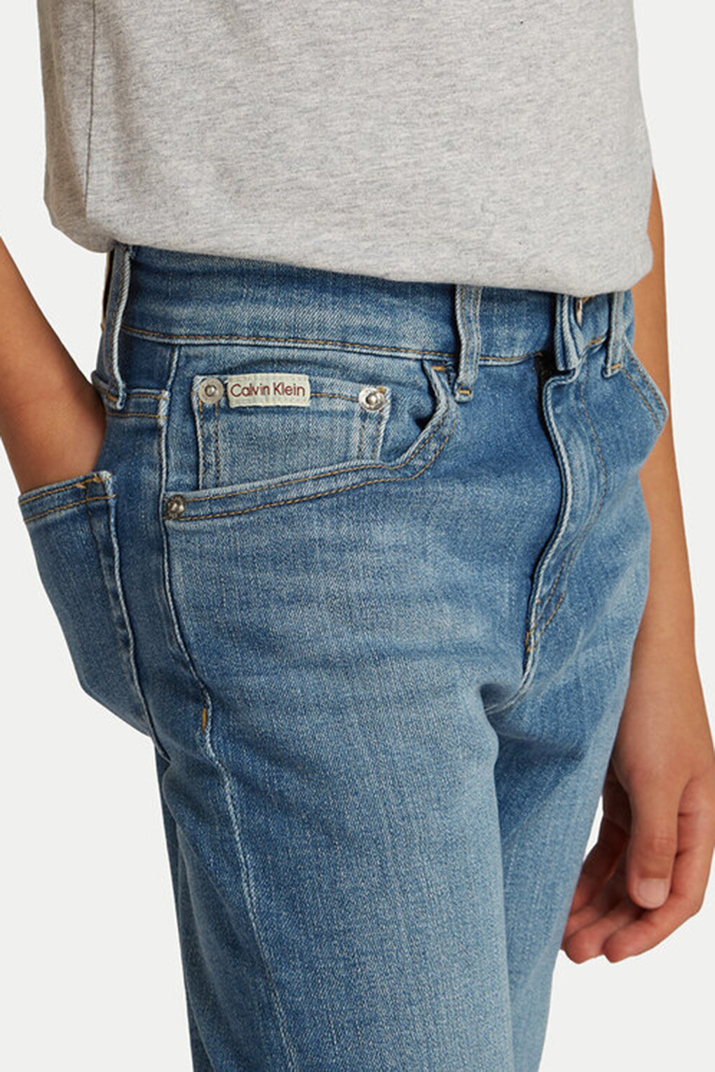 Джинсы Calvin Klein Jeans, размер 176, cиний — фото 1
