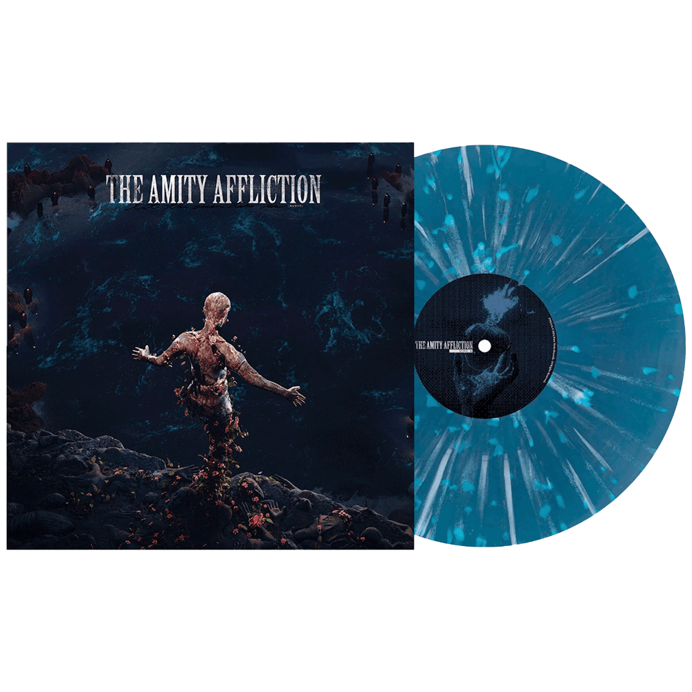 The Amity Affliction – Let The Ocean Take Me (Redux) (Limited Sea Blue/White Splatter)