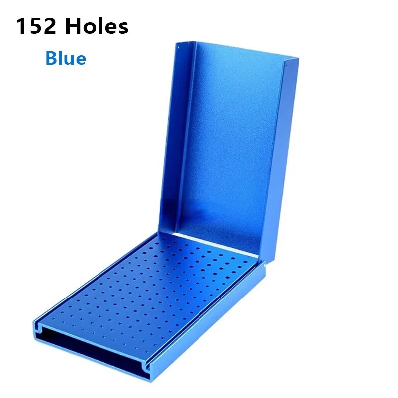 SKATTOOTH Dental 152 Holes Burs Holder 152 Holes Blue