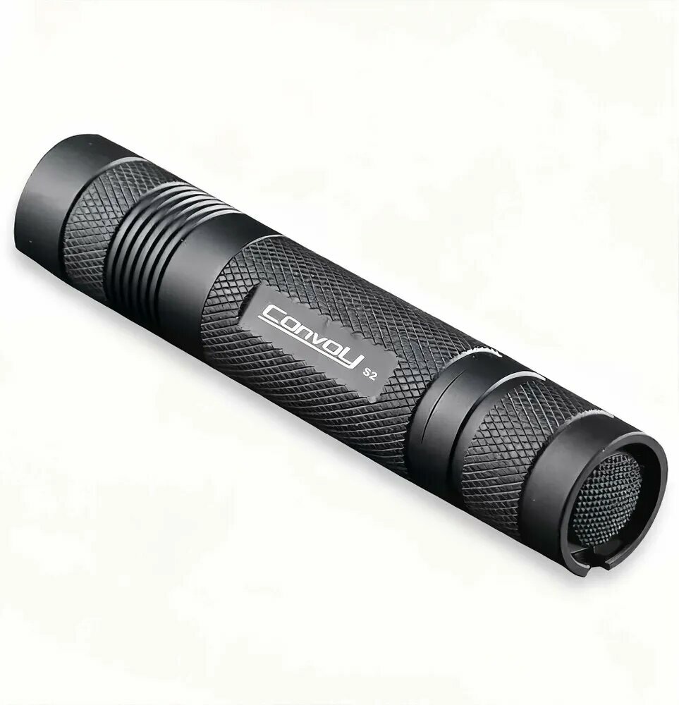 Фонарь аккумуляторный ручной Convoy S2 ультрафиолетовый (ZWB2, 5W UV 365nm)