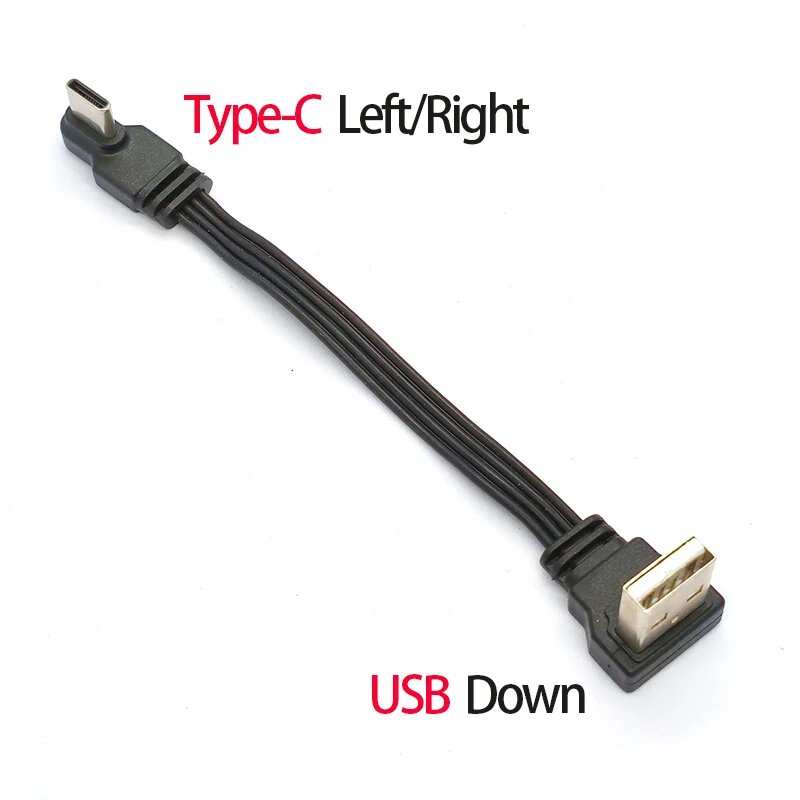 Гибкий USB-кабель Type-C - Type-C JCD 10-100 см Бежевый, 10cm, M