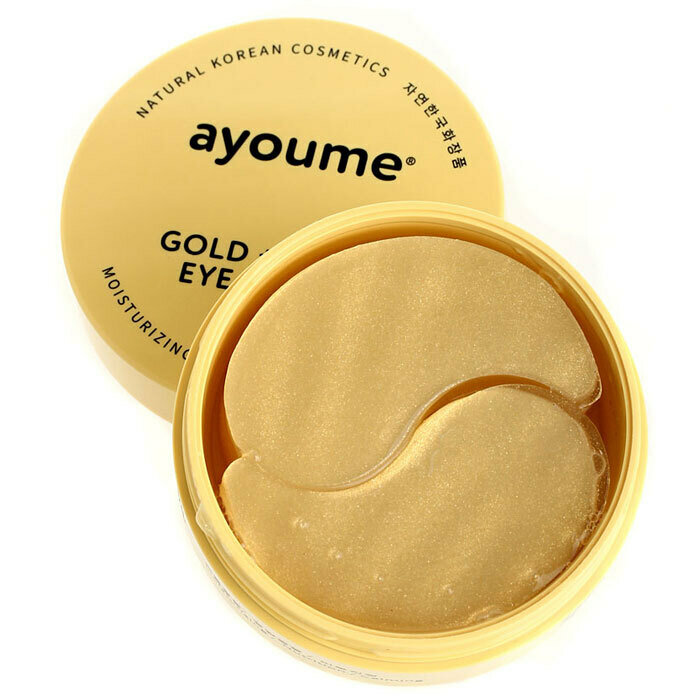 AYOUME Гидрогелевые патчи с золотом и улиточным муцином Gold + Snail Eye Patch 60 шт