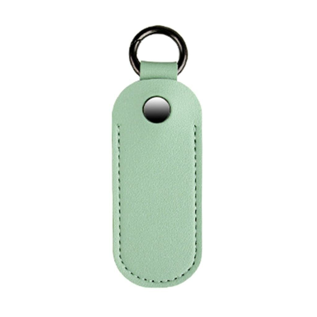 Футляр для USB-флешки из микрофибры, Озерно-зеленый
