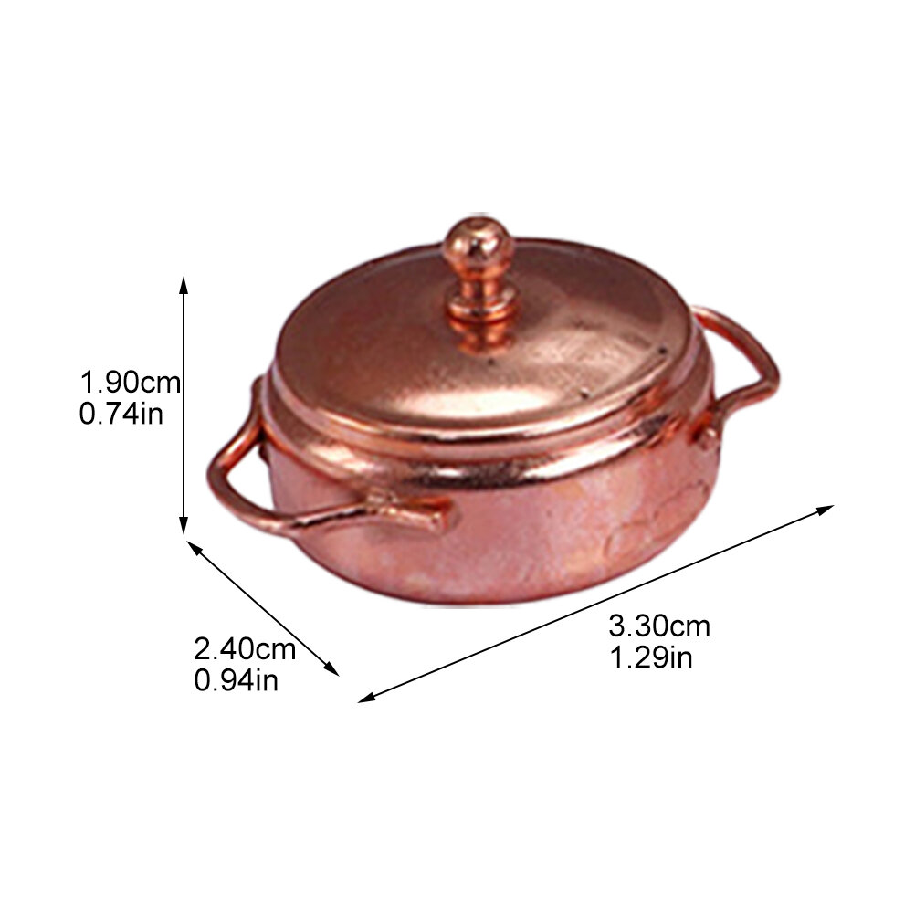 Набор Миниатюрной Кухонной Утвари Для Домика Масштаба 1 Set Размер 3 3X2 4Cm