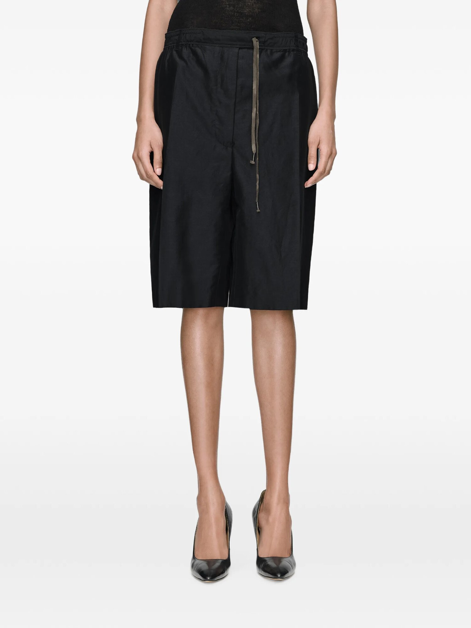 Шорты Maison Margiela Cotton drawstring shorts, размер 48 — фото 1