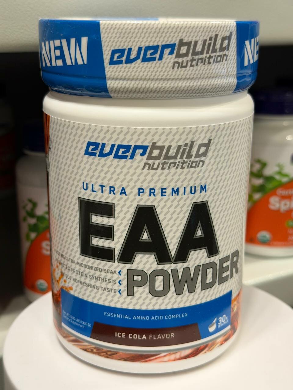 Everbuild Nutrition EAA Powder – незаменимые аминокислоты для роста мышц, восстановления и выносливости