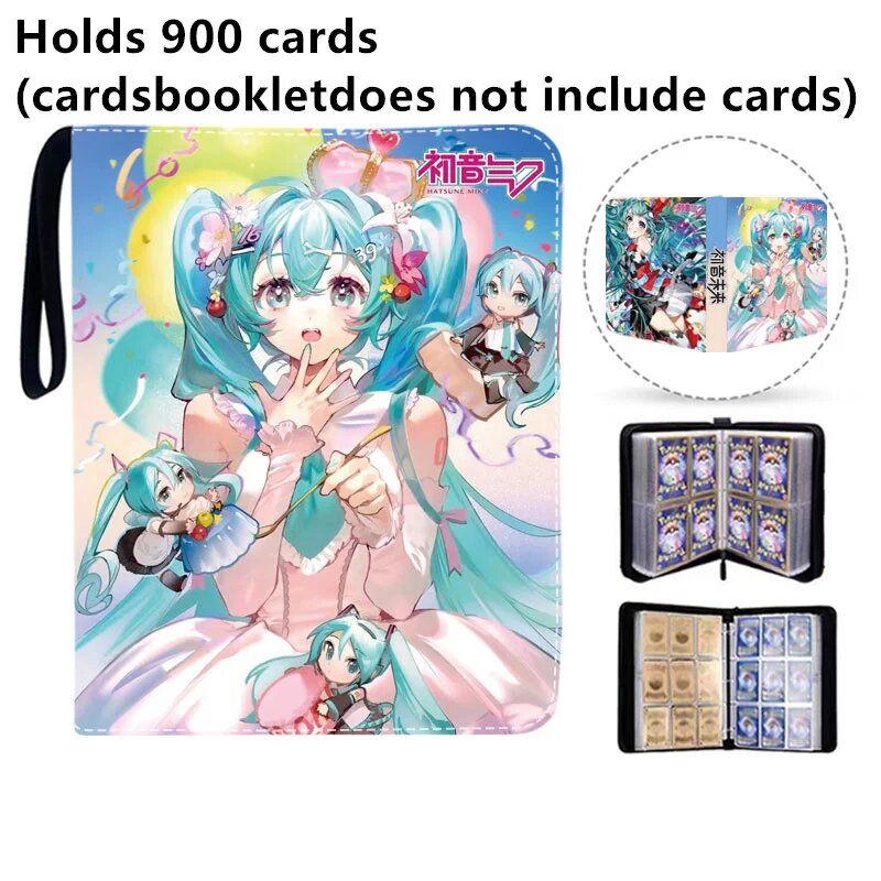 Альбом для карт аниме Hatsune Miku, 900 шт.