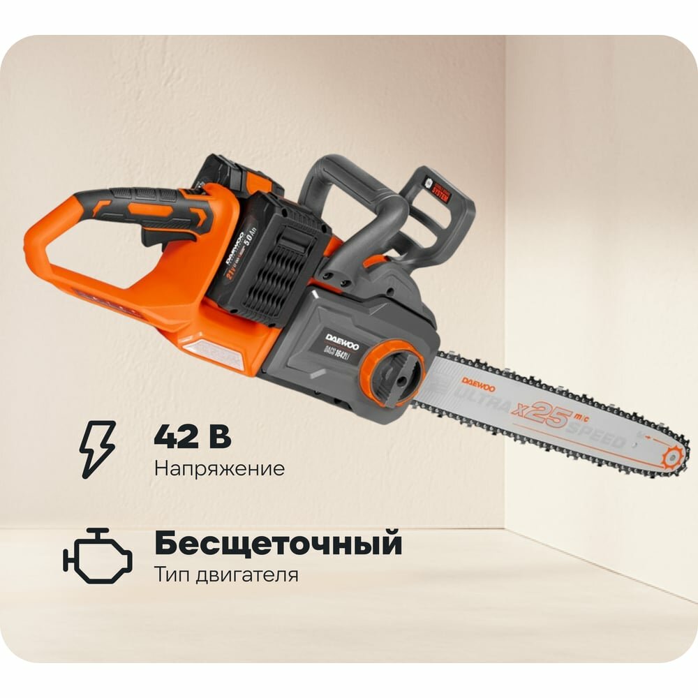 Пила аккумуляторная DAEWOO DACS 1642Li SET