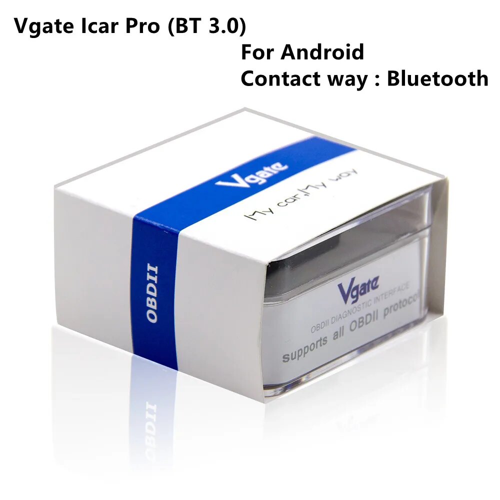Диагностический Сканер Vgate iCar Pro ELM 327 Bluetooth OBD2 Для Автомобилей С Поддержкой BT 3.0