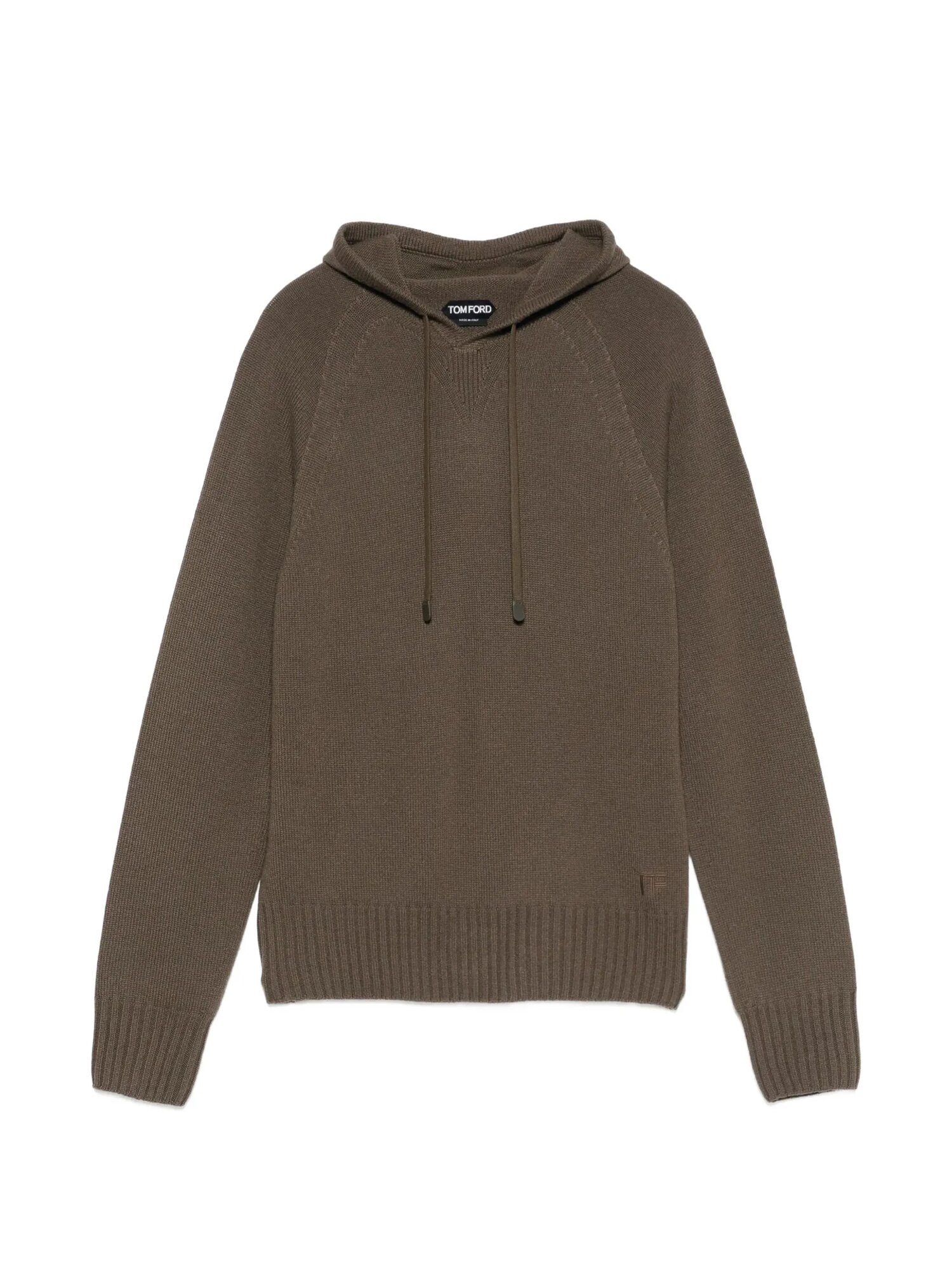 Худи Raglan-sleeve knitted hoodie