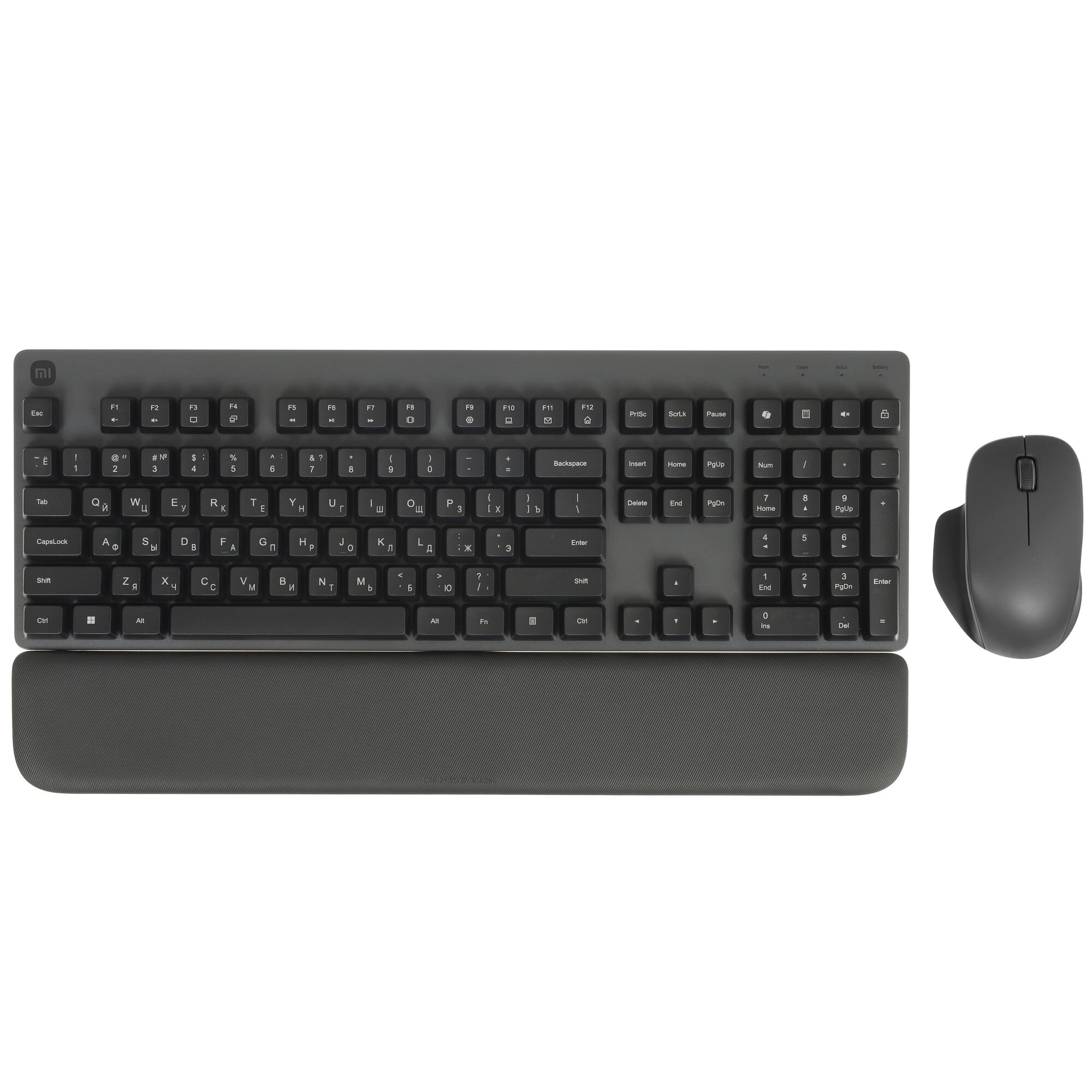 Клавиатура + мышь проводная Xiaomi Wireless Keyboard and Mouse Set Comfort Edition серый