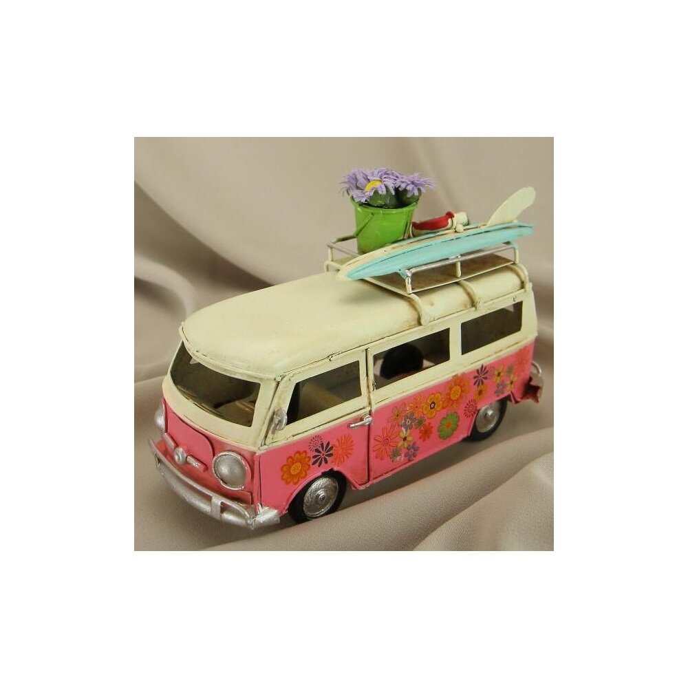 R&D RD-2404-S-2360 Ретро-автобус фольксваген т1, flower power