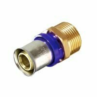 TIM Муфта прессовая нар. рез. 20х3/4"