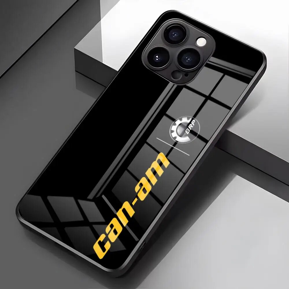 Чехол для телефона BRP Can-am для iPhone 17 Pro Max, 16, 15, 14 Pro Черный, Black5, iPhone 14 Pro