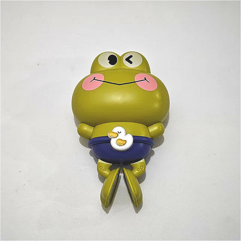 Заводная игрушка-лягушка с распылителем воды для ванны и бассейна, зеленая, 12,5 см