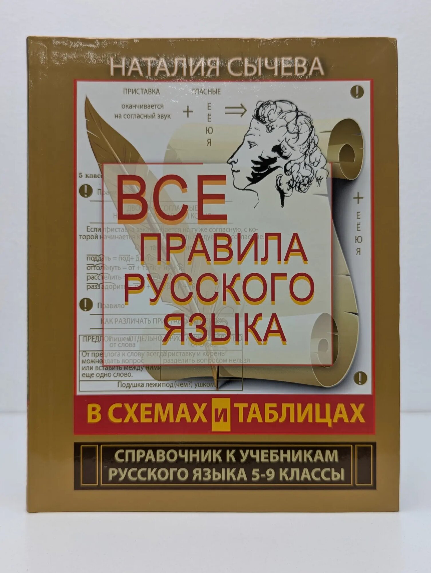 Все правила русского языка в схемах и таблицах. Справочник к учебникам русского языка 5-9 классы Сычева Наталия Владимировна 2023