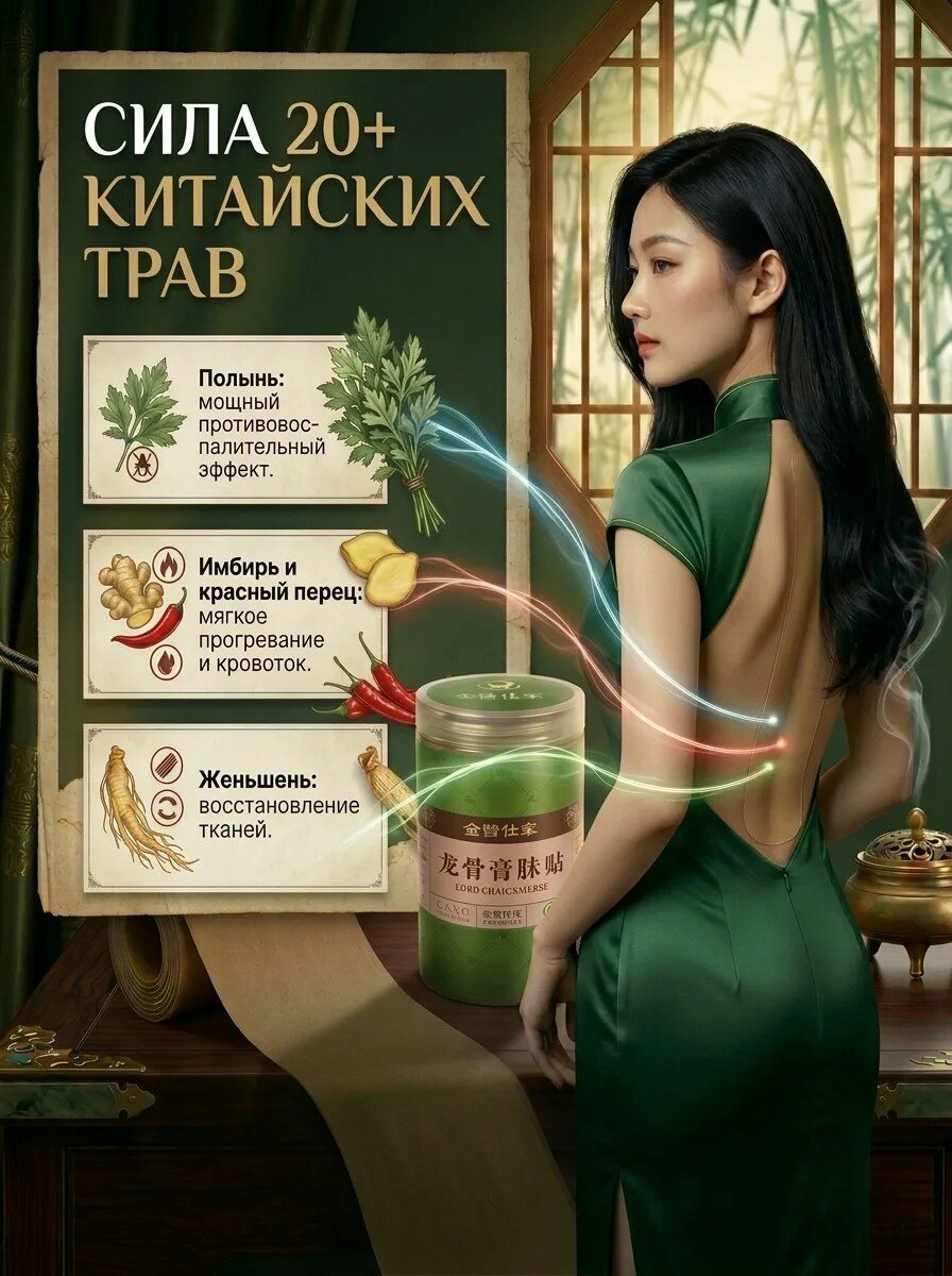 Пластырь для тела с согревающим эффектом для суставов и мышц