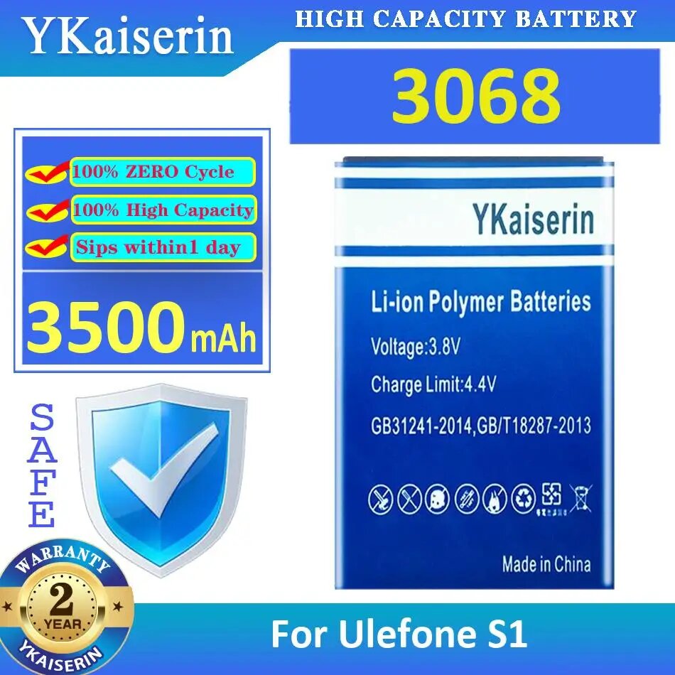 Аккумуляторы для мобильных телефонов Ulefone S1