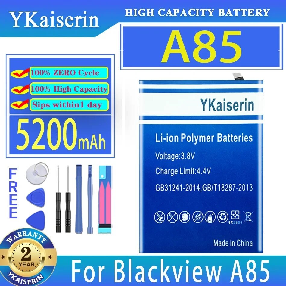 Аккумуляторы для мобильных телефонов Blackview A85