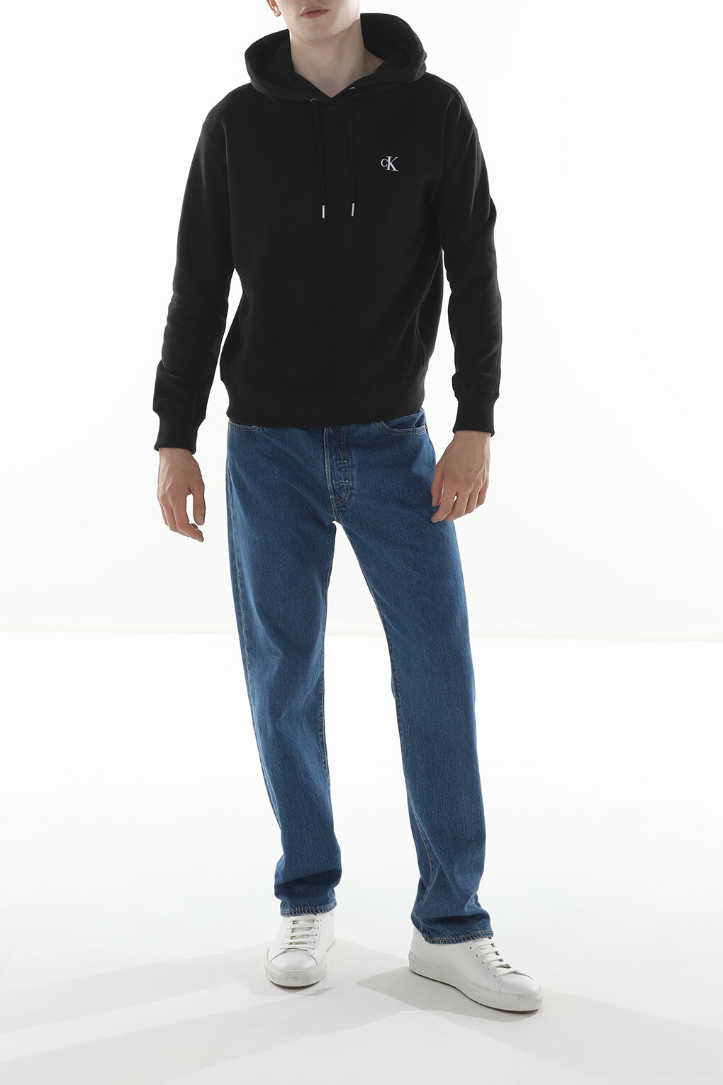 Толстовка Calvin Klein Jeans, размер XS, , черный — фото 1