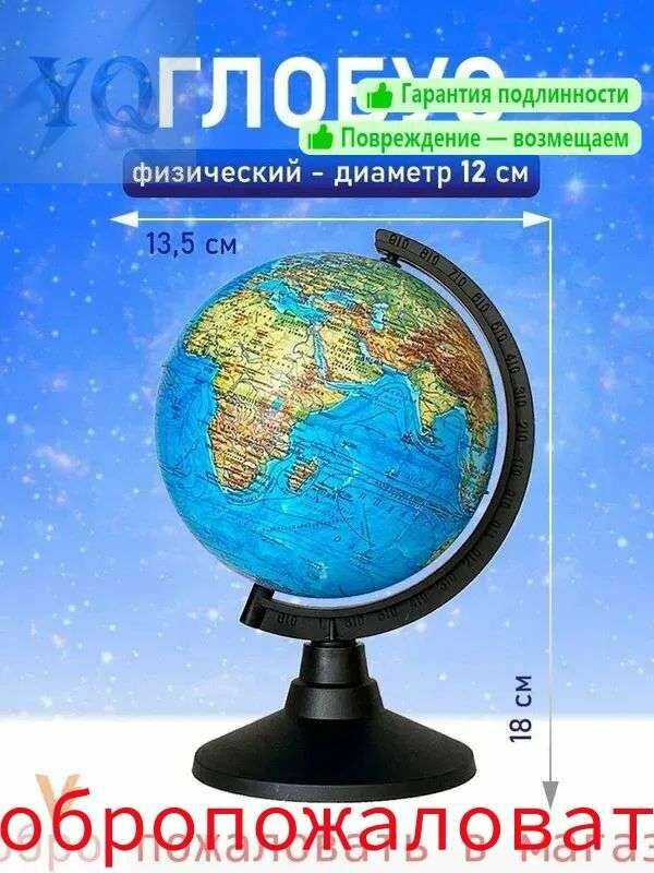 Глобус политический