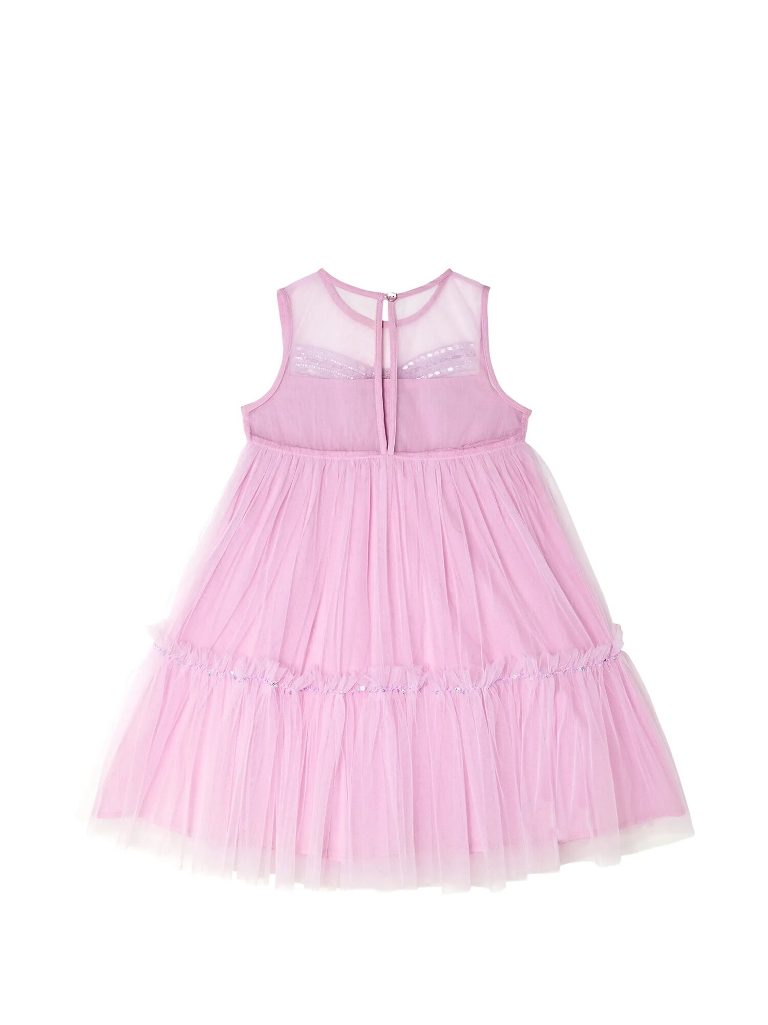Платье Tutu du Monde Tulle dress, размер 128-134, кораллово-розовый — фото 1