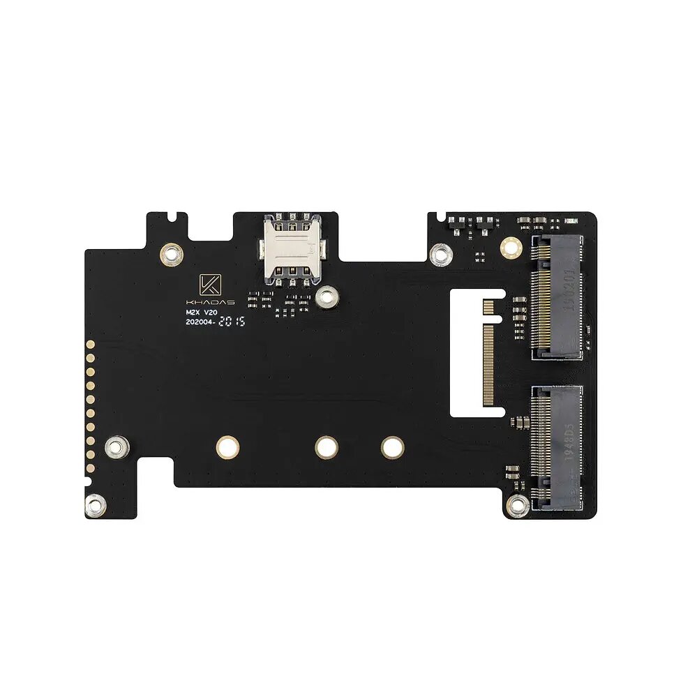 Расширение платы Khadas M2X для VIM3/3L Edge-V