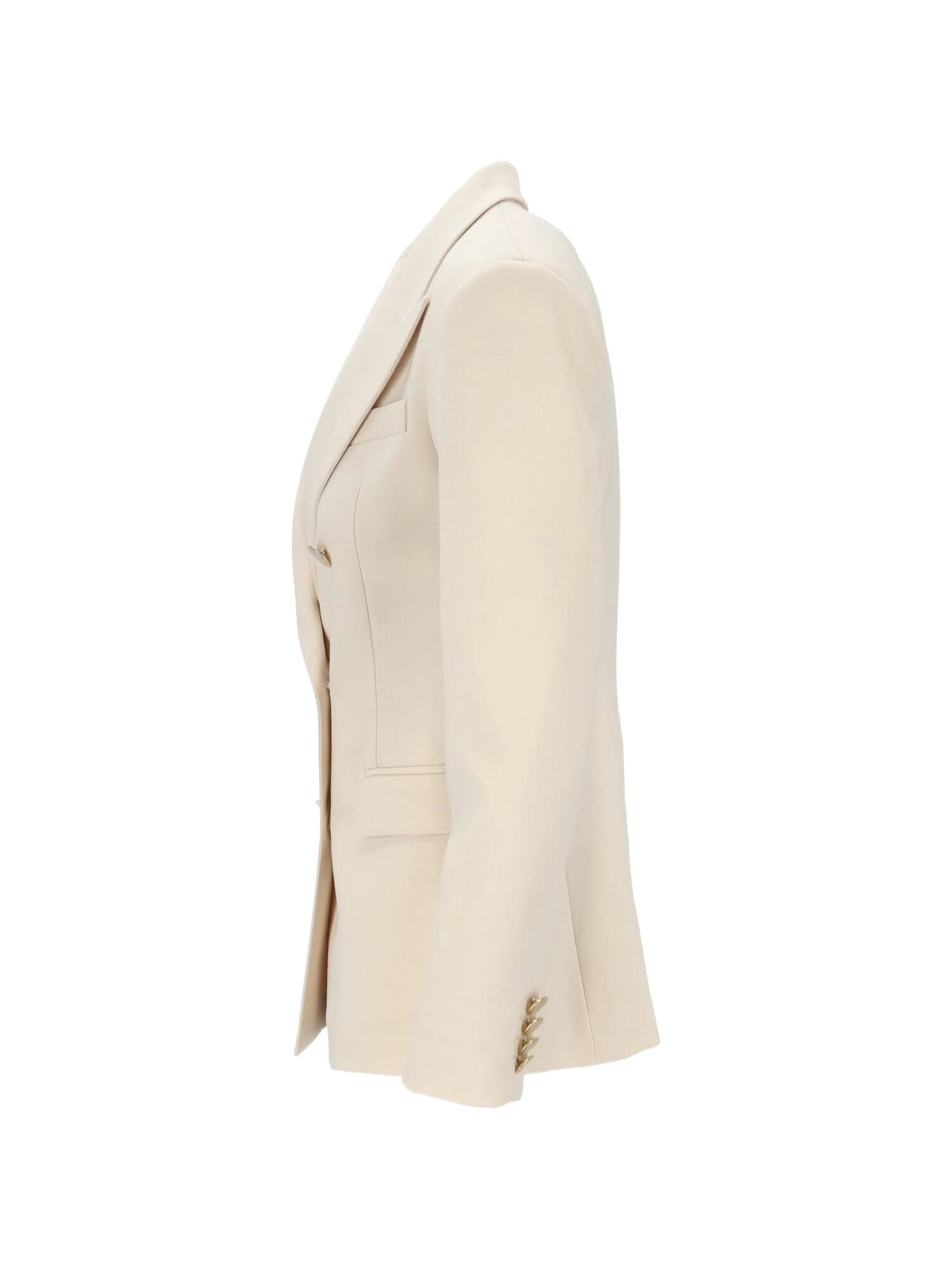 Куртка al duca d'aosta Double-breasted jacket, размер 40, бежевый/белый — фото 1