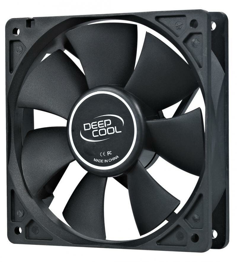 Вентилятор Deepcool XFAN 120 120x120x25 3pin 26dB 1300rpm 180g