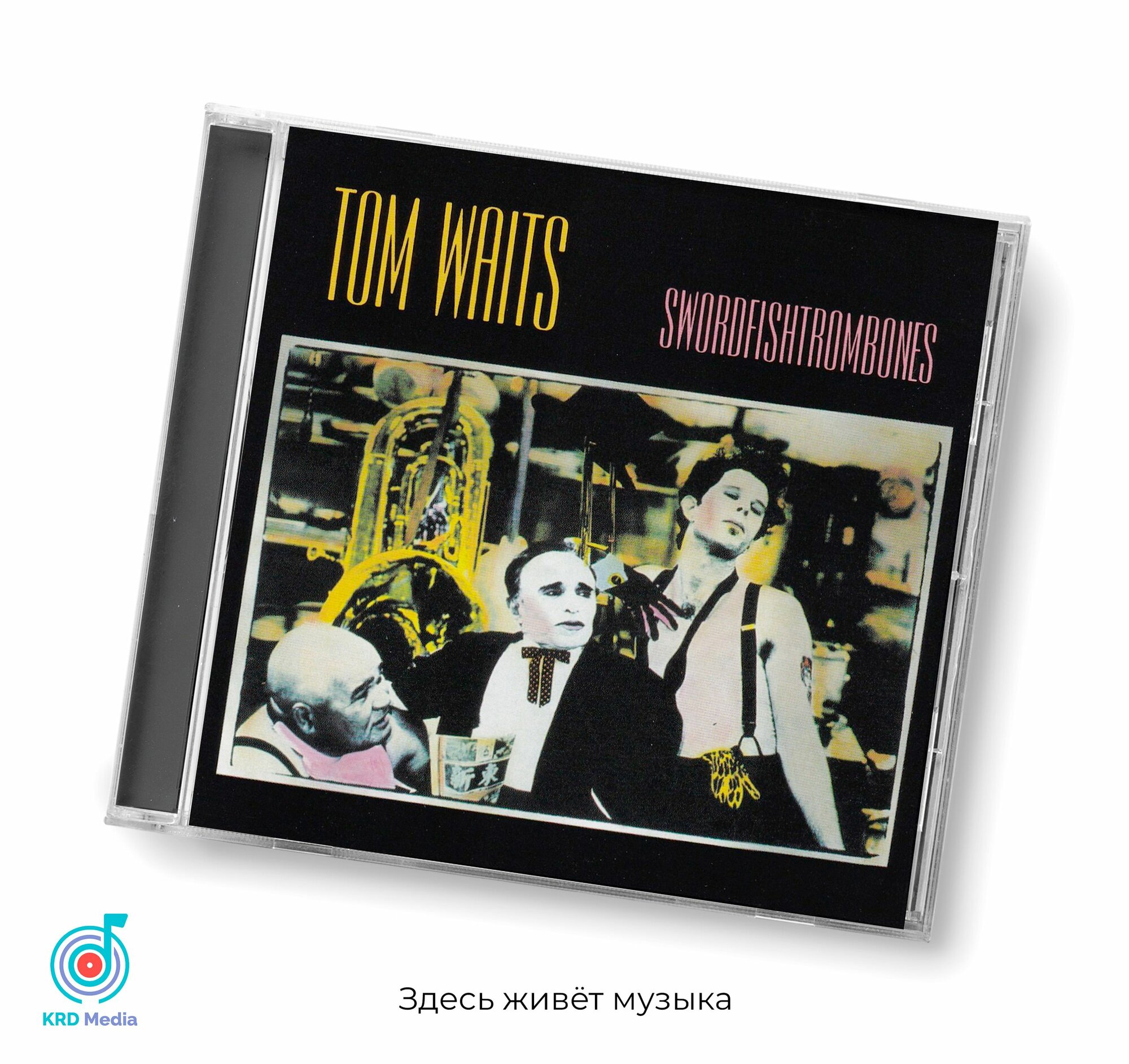 Tom Waits - Swordfishtrombones, 1983, 4-page, CD-Аудио