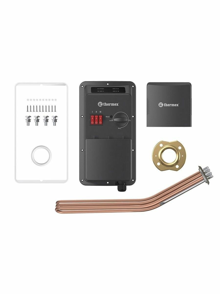 Панель управления THERMEX в сборе с тэном 6 кВт