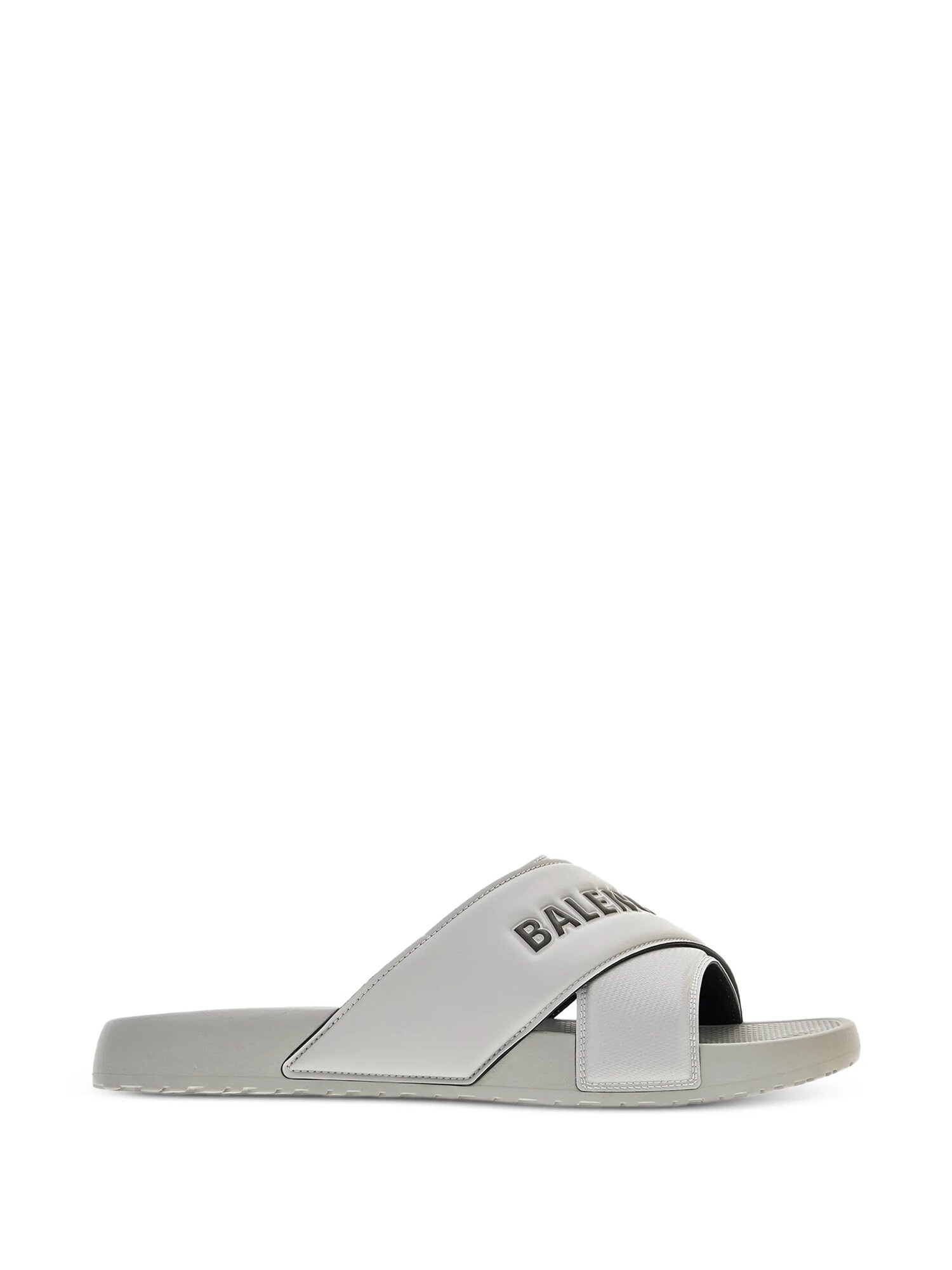 Шлёпанцы Logo-embossed crossover-strap slippers