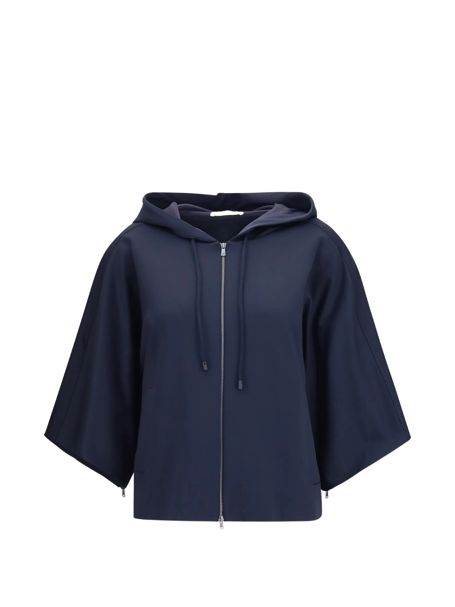 Худи Zip-up flared-sleeve hoodie