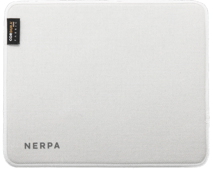 NERPA OPU22184D1 NERPA office mousepad 220x180x4, top CORDURA, bottom PORON, flat paper box
