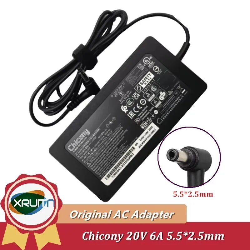 Chicony A17-120P2A адаптер питания для Intel NUC 12 Pro Without AC Cable