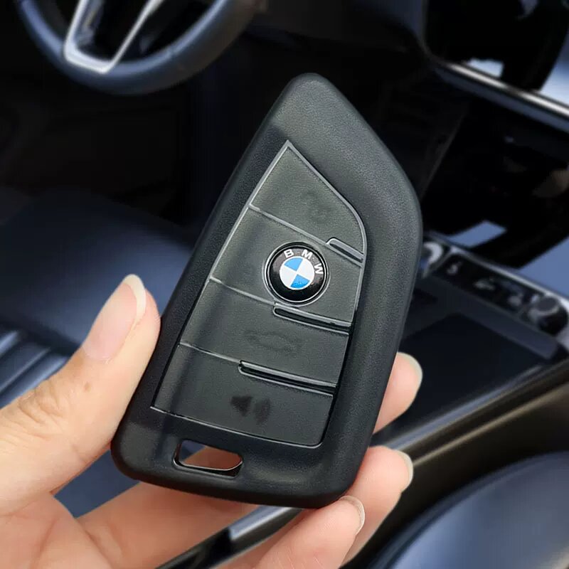Чехол для ключа BMW матовый черный для моделей BMW, одиночный экземпляр