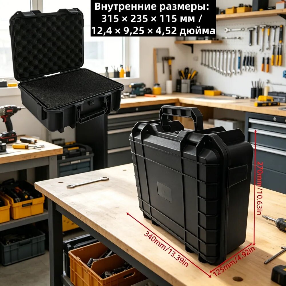 FNICEL Ящик для инструментов 34 х 27 х 12.5 см