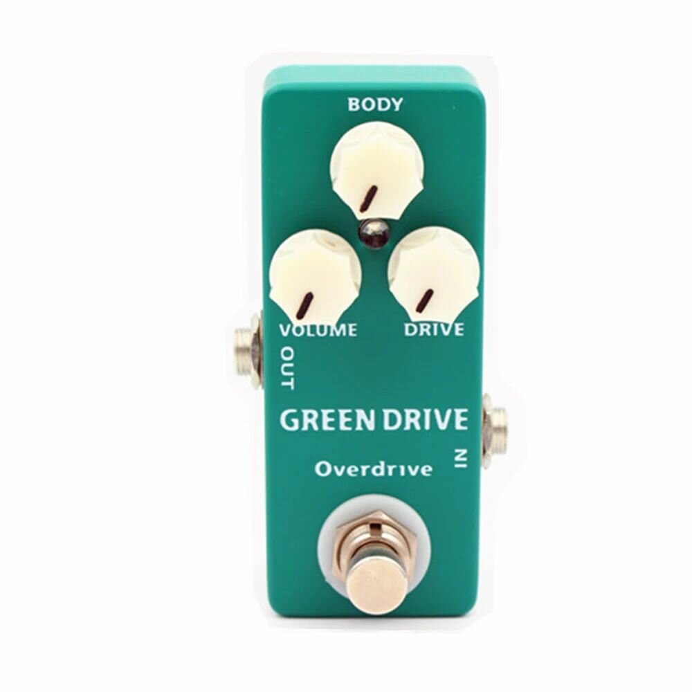 MOSKY Green Drive Overdrive Mini Single гитара эффект педаль истинный обход
