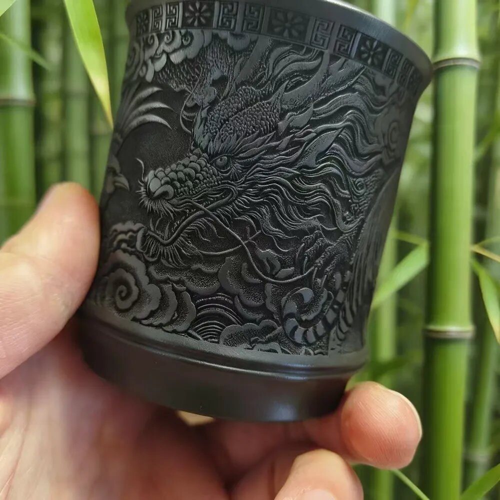 Пиала 155 мл черный матовый, черный, 1 шт