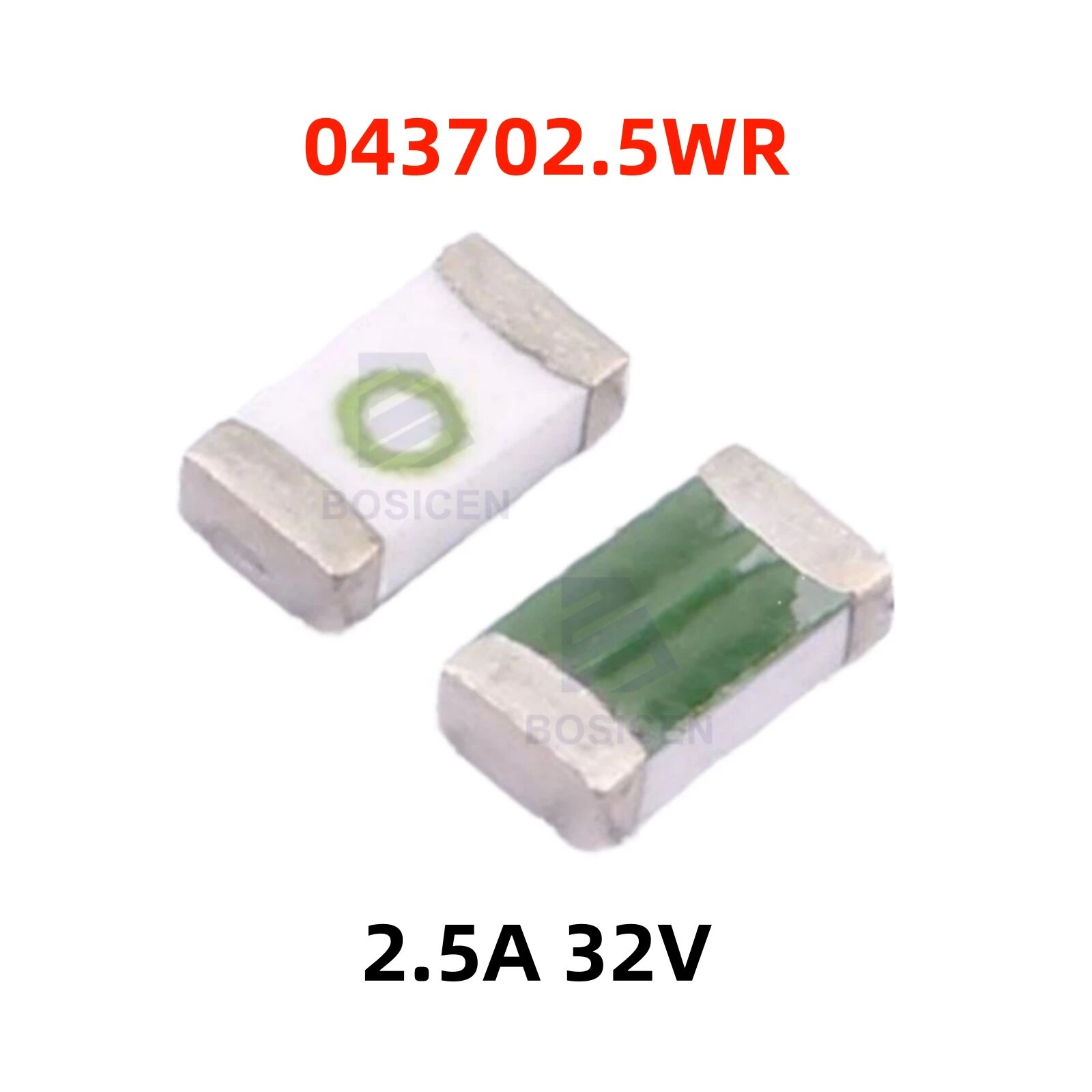 Предохранитель SMD 043702.5WR 2.5A 32V