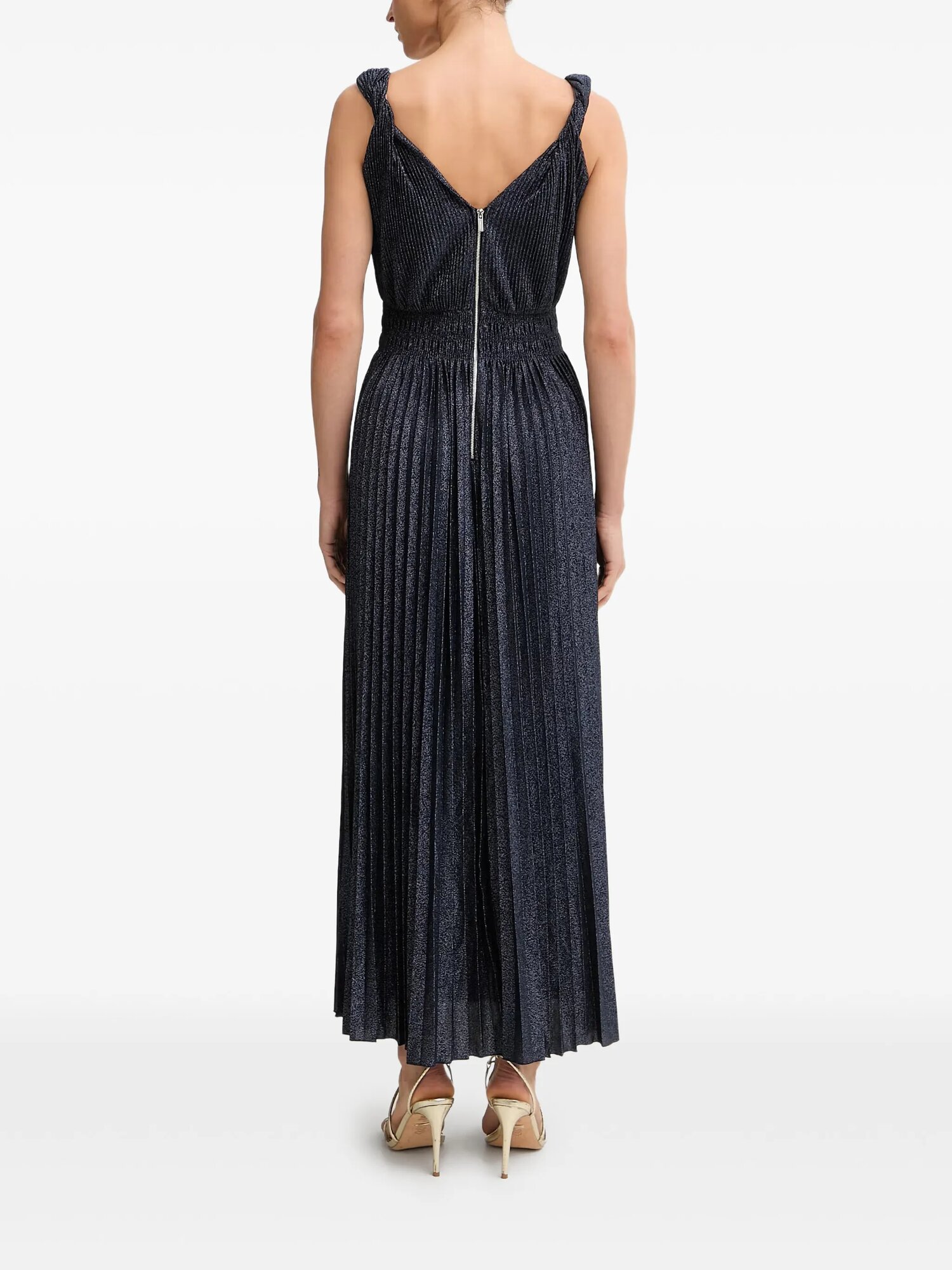 Платье MORGAN Pleated maxi dress, размер 34 — фото 1